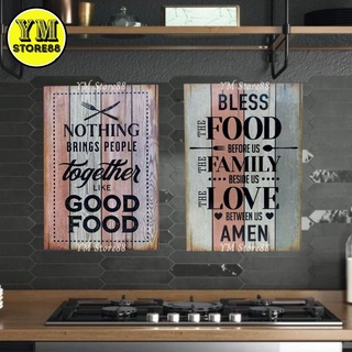Frame Deko Hiasan Dinding Dapur/ Kitchen Deco Vintage Frame💥READY STOCK ...