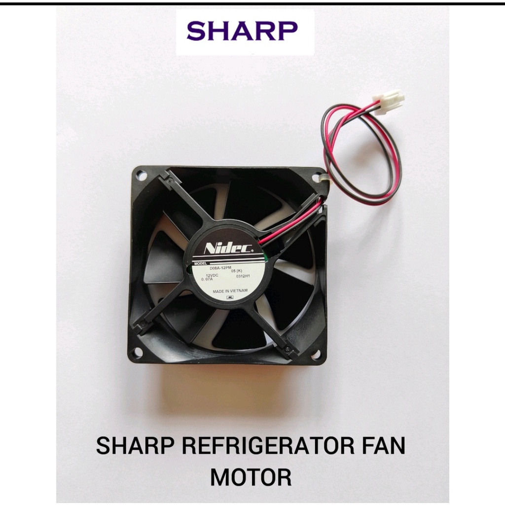 SHARP REFRIGERATOR/FRIDGE FAN MOTOR | Shopee Malaysia