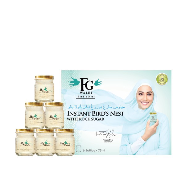 FG WALET Instant Premium Bird's Nest with Rock Sugar by Fouziah Gous ...