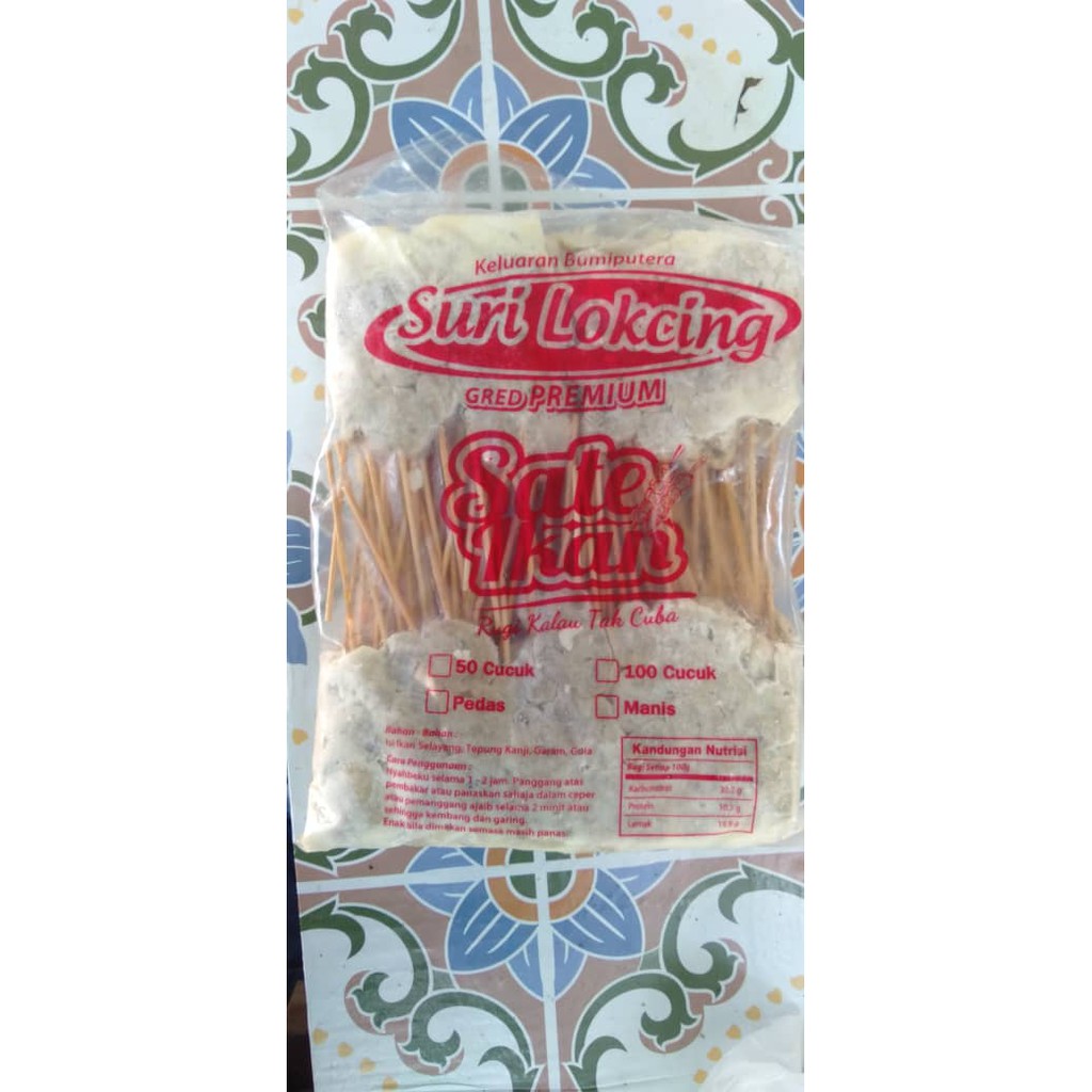 lokcing sate ikan dan thailand halal sausage | Shopee Malaysia