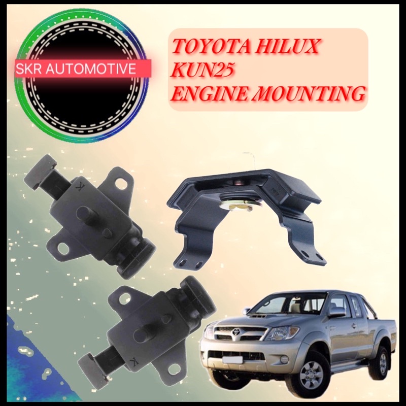 TOYOTA HILUX KUN25 ENGINE MOUNTING | Shopee Malaysia