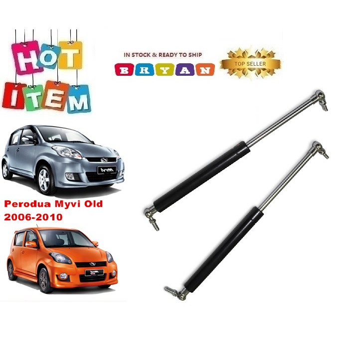 Perodua Myvi All Model Rear Boot Damper G/Spring Bonnet Absorber ...