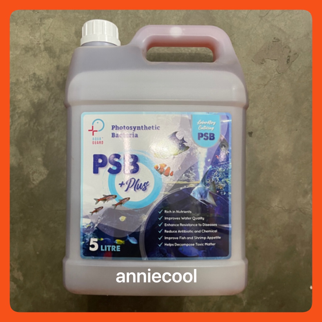 AQUA GUARD PSB PLUS PHOTOSYNTHETIC BACTERIA - 5L | Shopee Malaysia