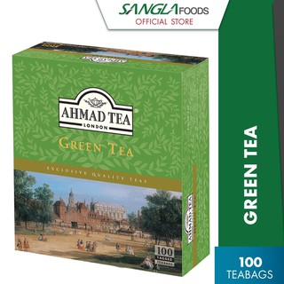 Ahmad Tea Green Tea (100 Teabags) Halal Certified | Shopee Malaysia