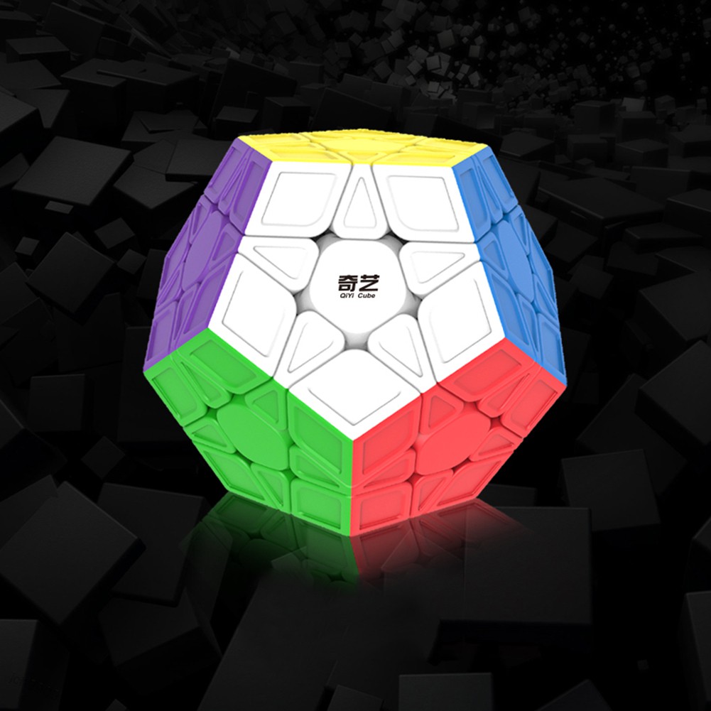 jch9909 3x3 Megaminx Speed Cube Stickerless Megaminx Dodecahedron Magic ...
