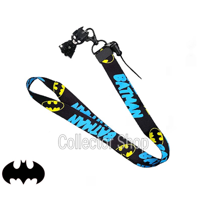 Hero DC Batman Lanyard Hanging Rope ID Card neck rope cartoon lanyards ...