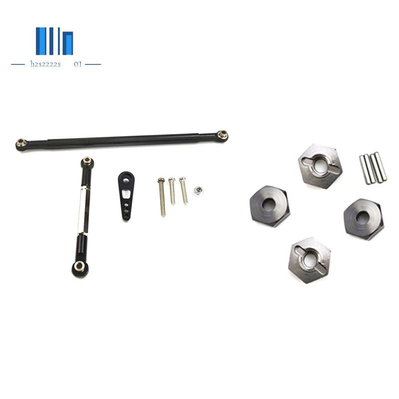 Metal Steering Rod Servo Link Servo Arm Black with 12mm Combiner Wheel ...