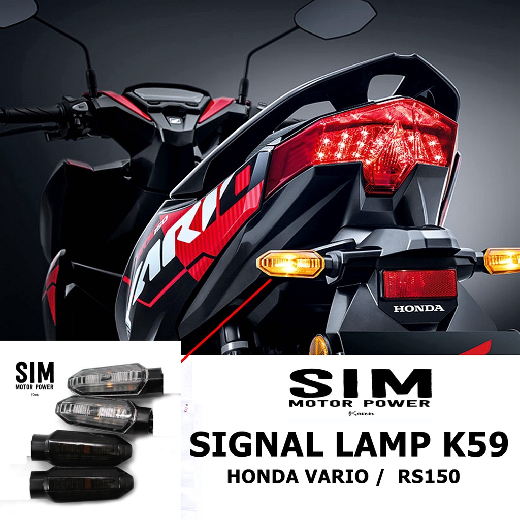 HONDA RS150 VARIO150 SIGNAL ASSY SIGNAL BELAKANG Winker Assy / Rear ...