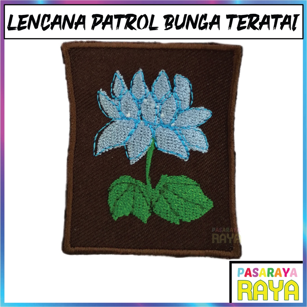 LENCANA PATROL BUNGA TERATAI PANDU PUTERI TUNAS PUTERI | Shopee Malaysia