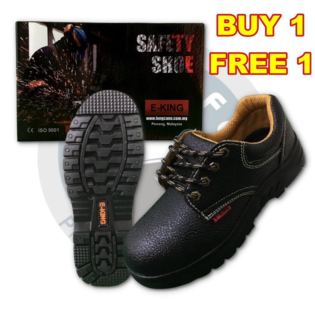 Buy1Free1-Minor Defect-Glue Issue-E-King SBP Safety Shoes Rubber ...
