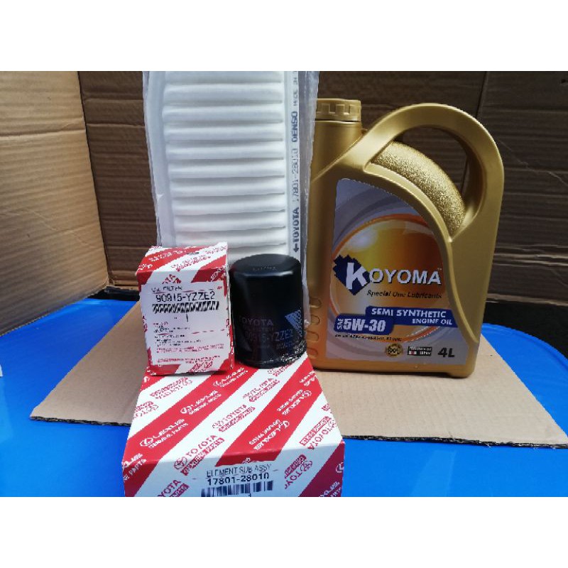 TOYOTA ESTIMA ACR30, ALPHARD 2.4 ANH10, RAV 4 ACA21 OIL FILTER + AIR ...
