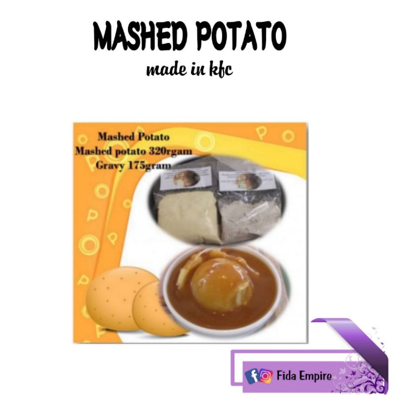 Mash Potato KFC / Kentang Putar KFC (Sos Gravy Sahaja!!!) | Shopee Malaysia