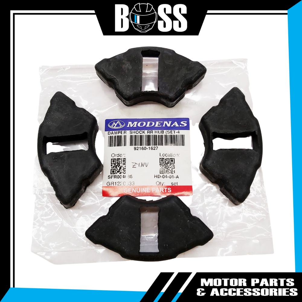 MODENAS KRISS 1/KRISS 2 (100% ORIGINAL) Rear Hub Rubber Damper Getah ...