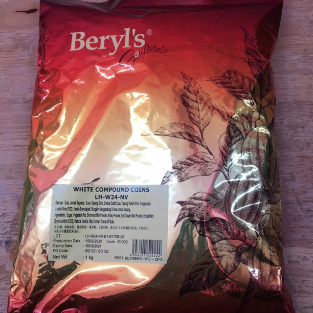 BERYL’S WHITE COMPOUND COINS 1 KG | Shopee Malaysia
