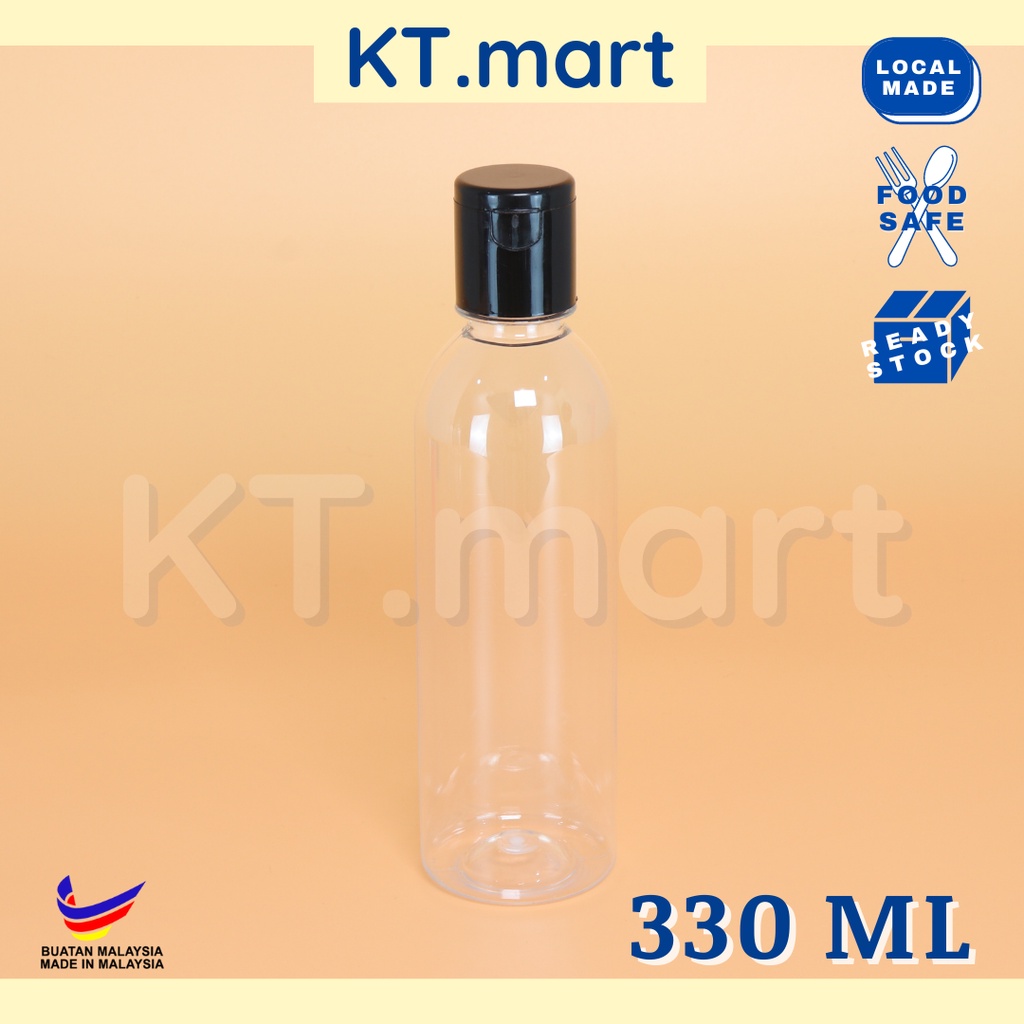BOTOL WITH BLACK FLIP CAP | Shopee Malaysia
