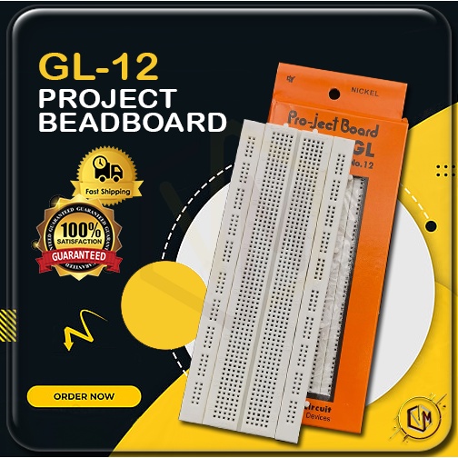 GL-12/C Project Board Electronic Circuit Breadboard (1000879) | Shopee ...