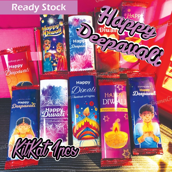 [ READY STOCK ] Happy Deepavali Diwali Festival of Lights CUTE CARTOON ...