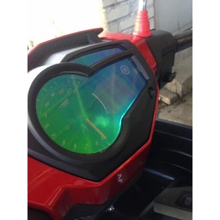 YAMAHA TINTED METER CRYSTAL BLUE Y16ZR Y16 STICKER TINTED METER STIKER ...