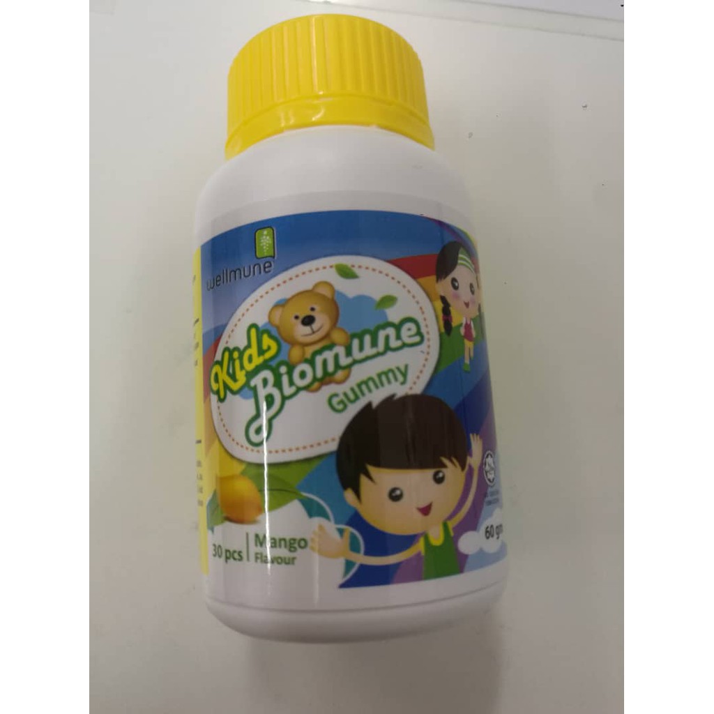 KIDS BIOMUNE GUMMY 30'S (MANGO) | Shopee Malaysia