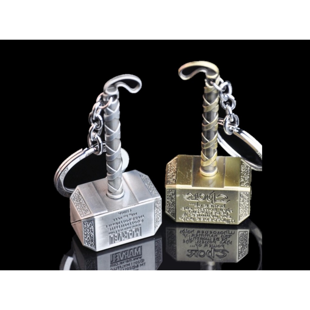 THOR HAMMER KEYCHAINS MARVEL MOVIE | Shopee Malaysia