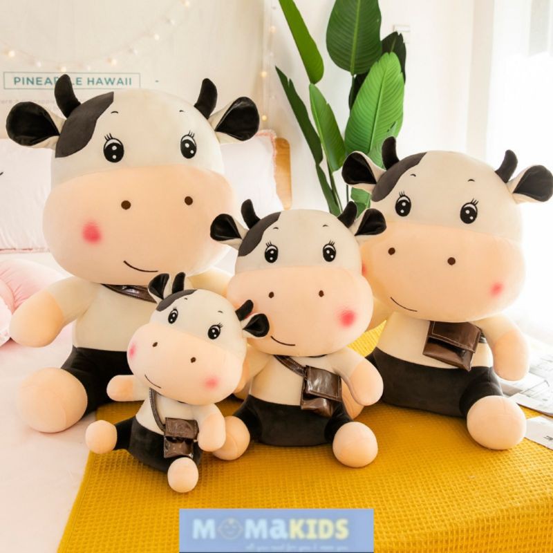 Moo moo Plush Toy Singing Birthday Song Cow Soft Toy For Kids & Adult ...