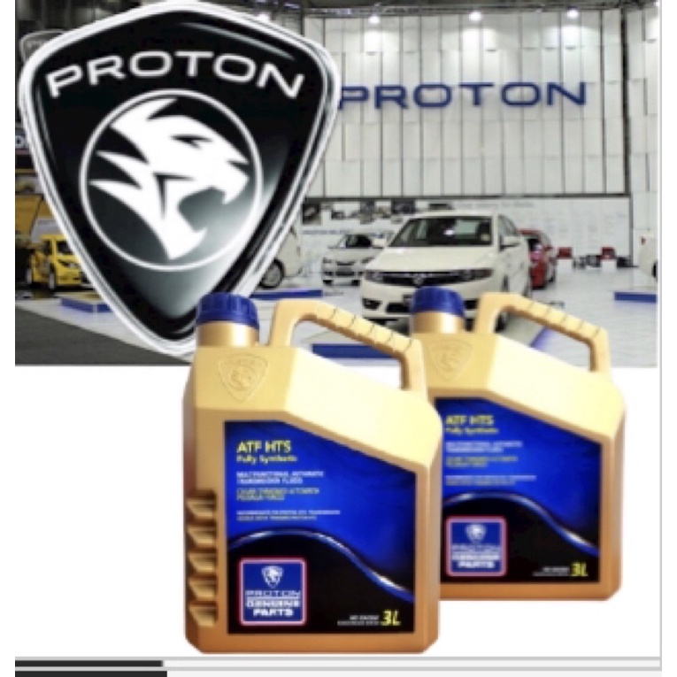 Proton ATF HTS Oil Fully Synthetic (3 Liter) For New Saga VVT 2019 ...