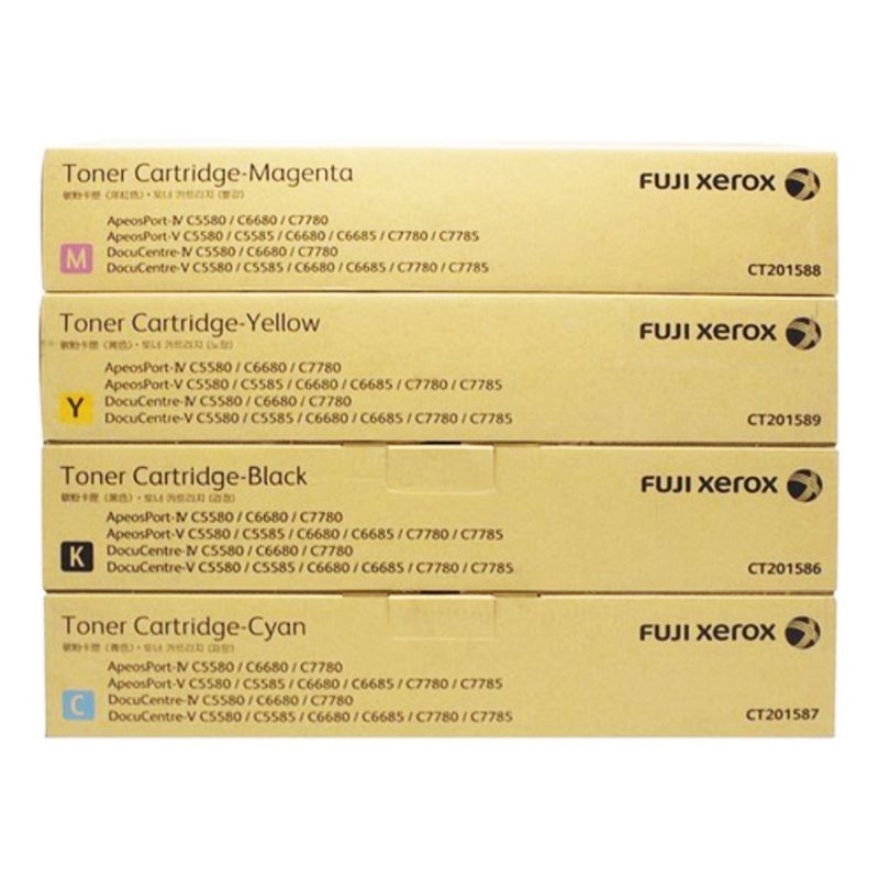 Fuji Xerox (Original) Toner Cartridge ApeosPort DocuCentre IV, V C5580 ...