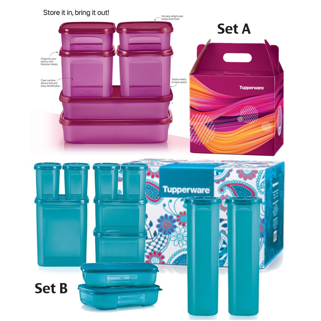 Year End T Tupperware Smart Keeper T Set Modular Mates Mini My