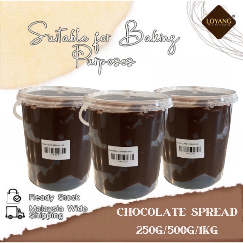 CHOCOLATE SPREAD / JEM COKLAT 250G, 500G, 1KG | Shopee Malaysia