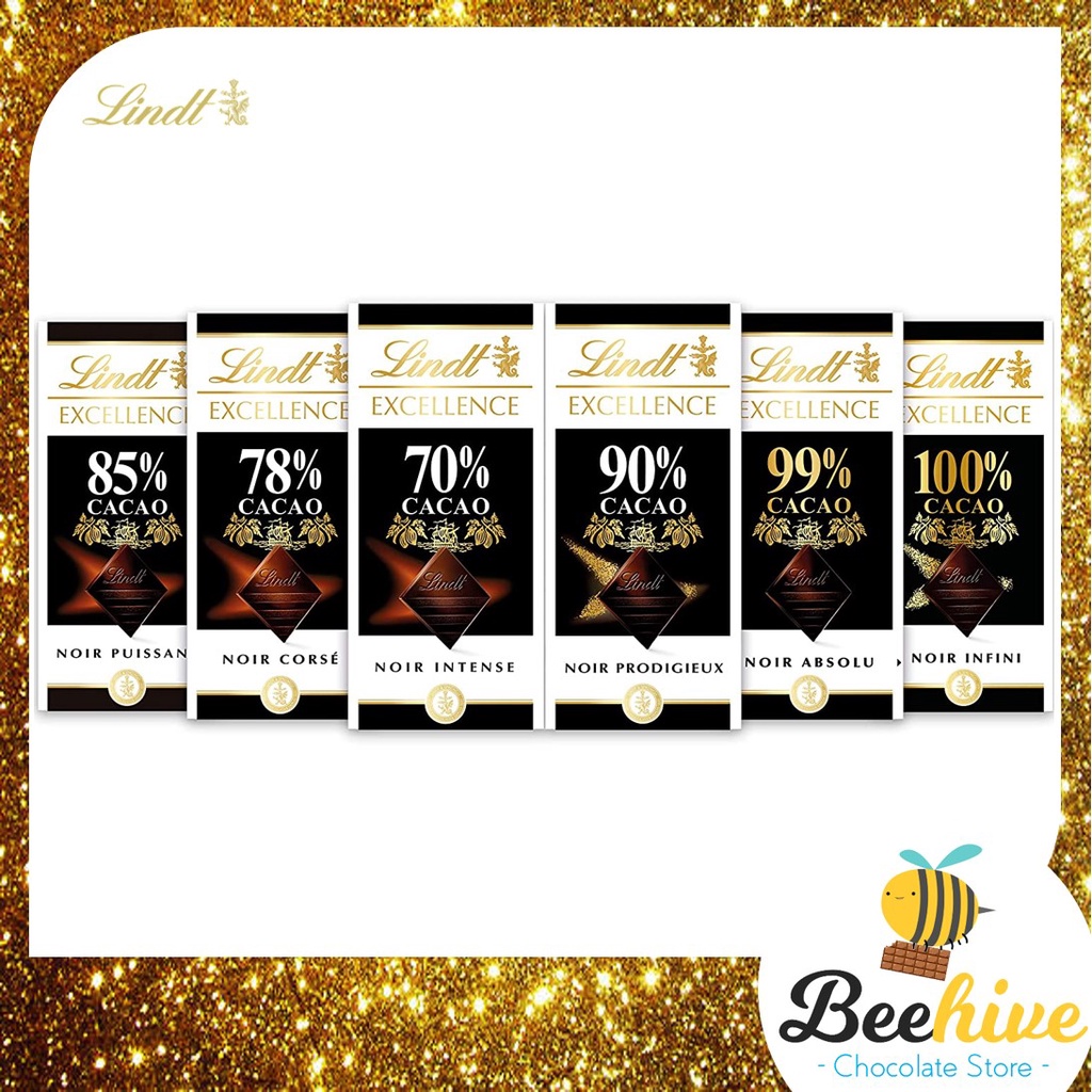 Lindt Excellence Dark Chocolate | Shopee Malaysia