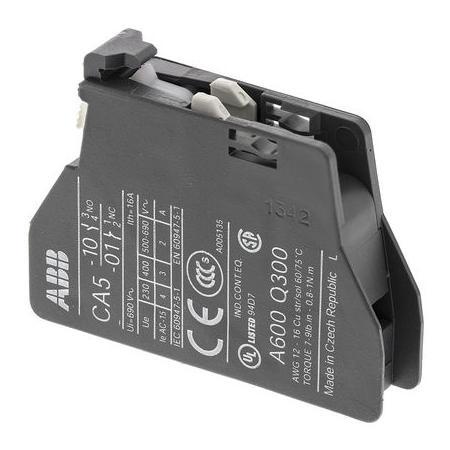 [3 Options] ABB CA5X-01/22E/22M Auxiliary Contact Block 1NC/2NO+2NC | Shopee Malaysia