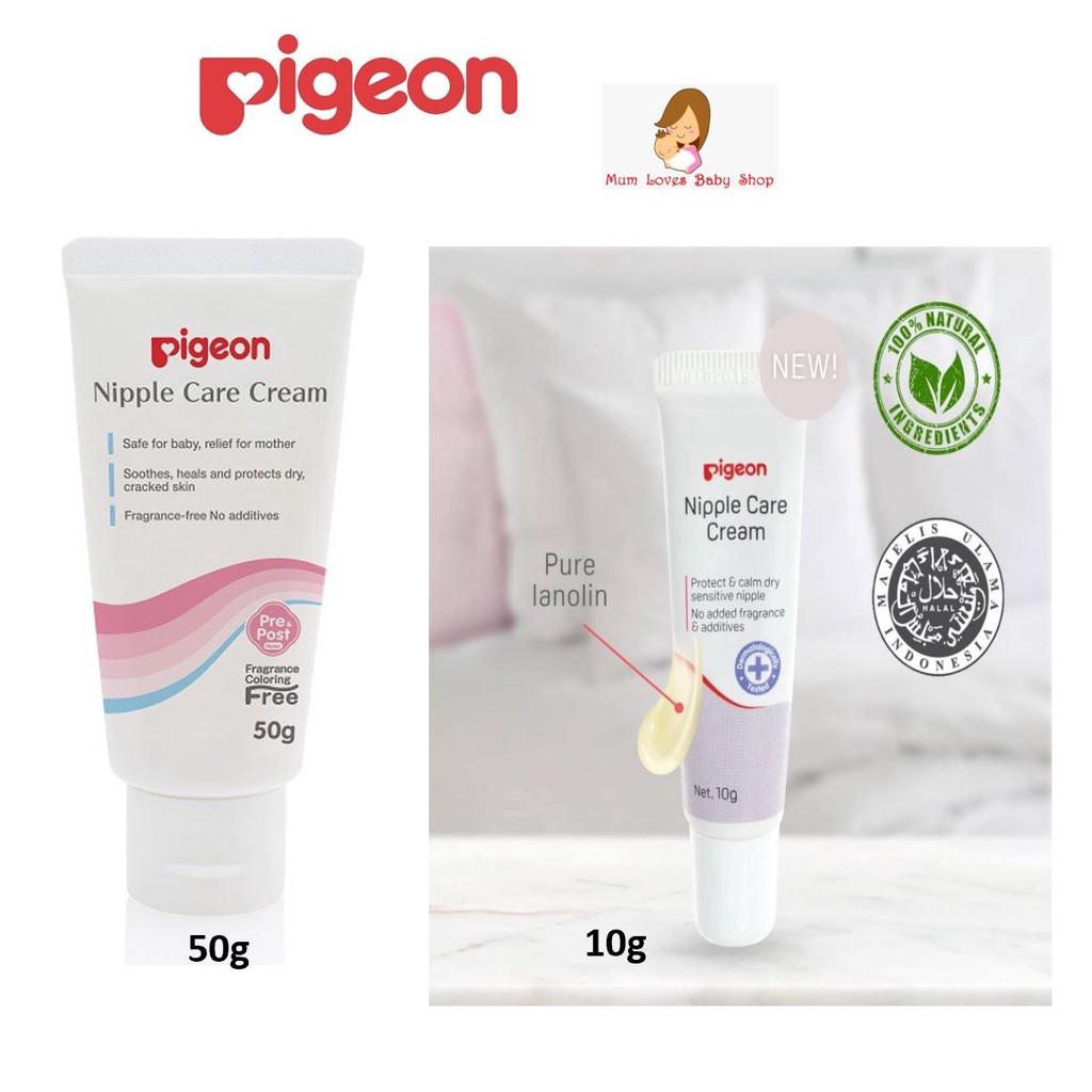 Pigeon - Nipple Care Cream 10g/50g | Shopee Malaysia