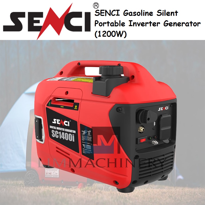 Senci Mini Gasoline Inverter Silent Portable Generator (1200W) | Shopee Malaysia