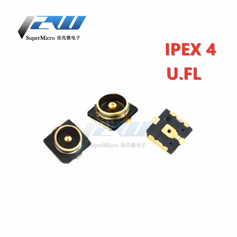 10 PCS IPX4/IPEX4 Generation Antenna Base IPEX/U.FL SMT RF Coaxial WiFi ...