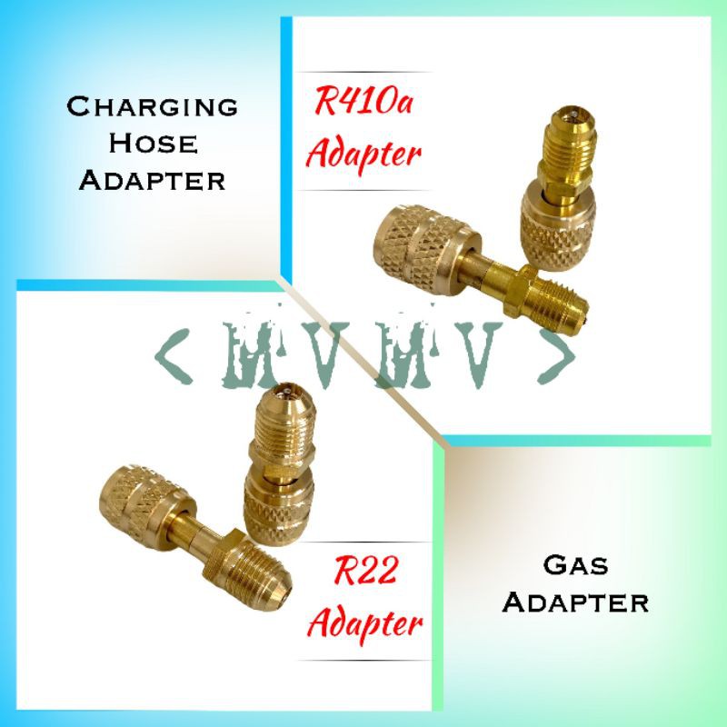 Adapter R22 to R410a Adapter R410a to R22 Manifold Charging Hose ...