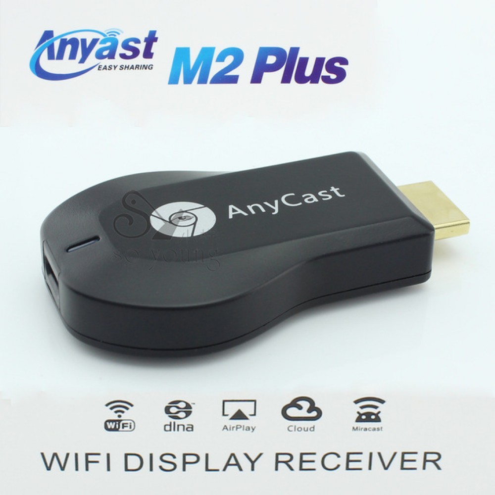 MIracast Anycast M2 Plus New Version Ezcast Wireless Wifi HDMI TV DLNA ...