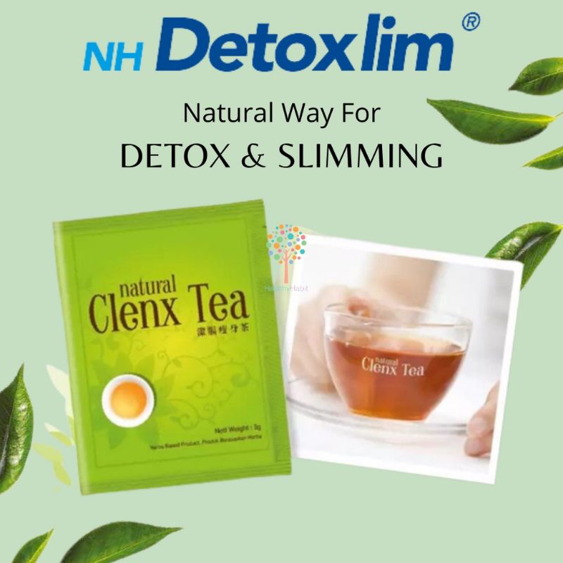 Nh Detoxlim Clenx Tea 1s (3g) | Shopee Malaysia