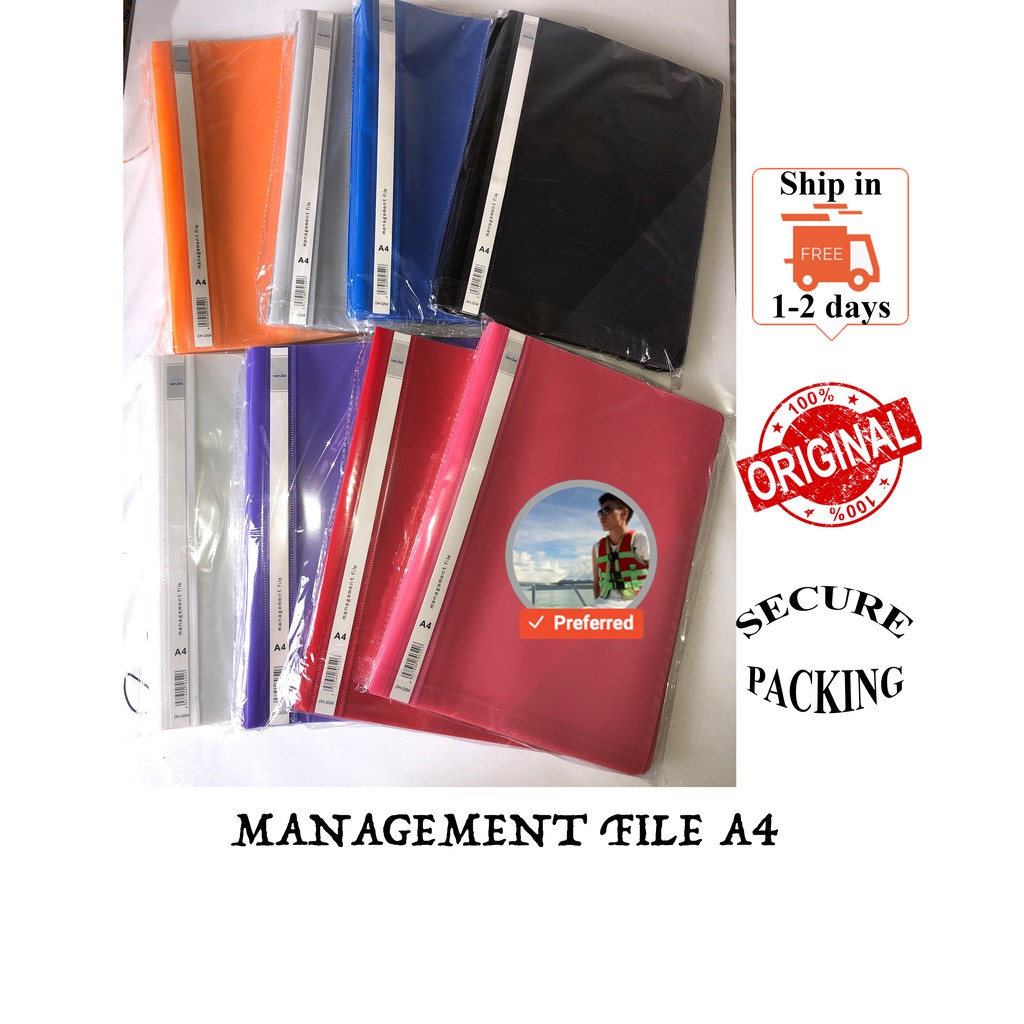 Premium Quality A4 Management File | Shopee Malaysia