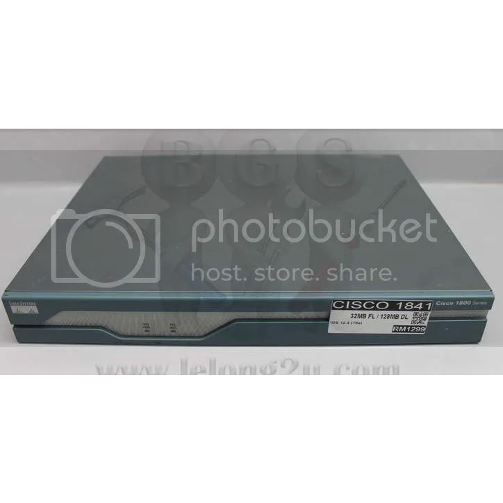 Cisco 1841 Integrated Services Router 1800 SERIES | Shopee Malaysia