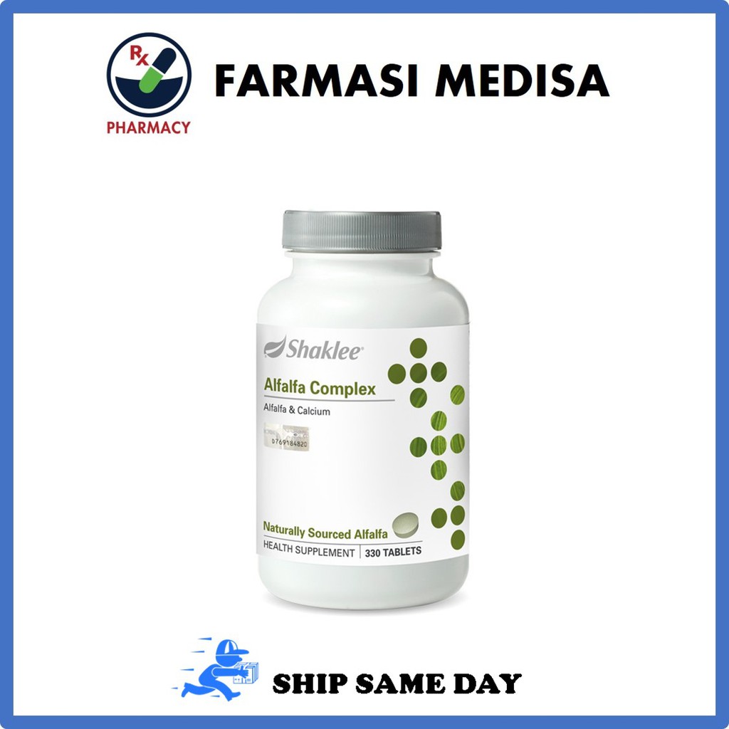 (SHIP SAME DAY) Shaklee Alfalfa Complex 330 tablets | Shopee Malaysia