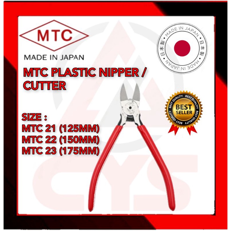[100% ORIGINAL] MTC PLASTIC NIPPLE CUTTER / WIRE CUTTER (MTC 21 / MTC 22 / MTC 23) [MADE IN ...