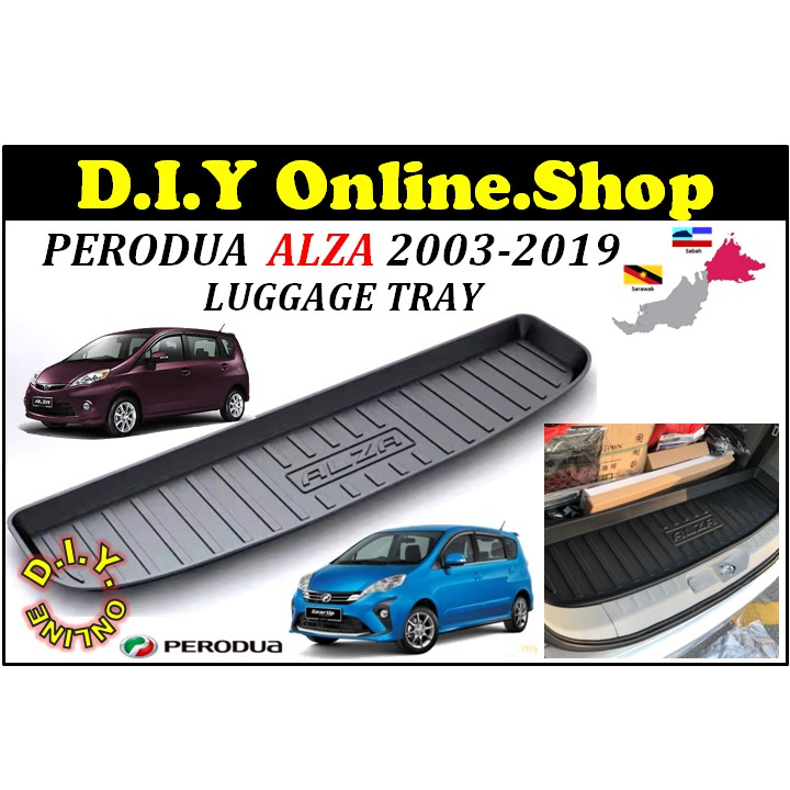 PERODUA ALZA BOOT TRAY / LUGGAGE TRAY | Shopee Malaysia