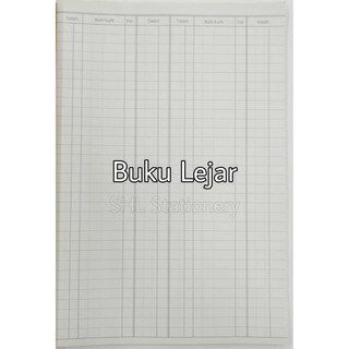 F4 Account Book Buku Jernal / Tunai / Lejar Simpan Kira 80 pages ...