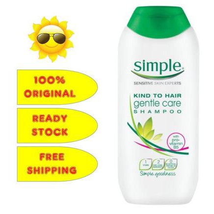 SIMPLE GENTLE CARE SHAMPOO 200mL | Shopee Malaysia