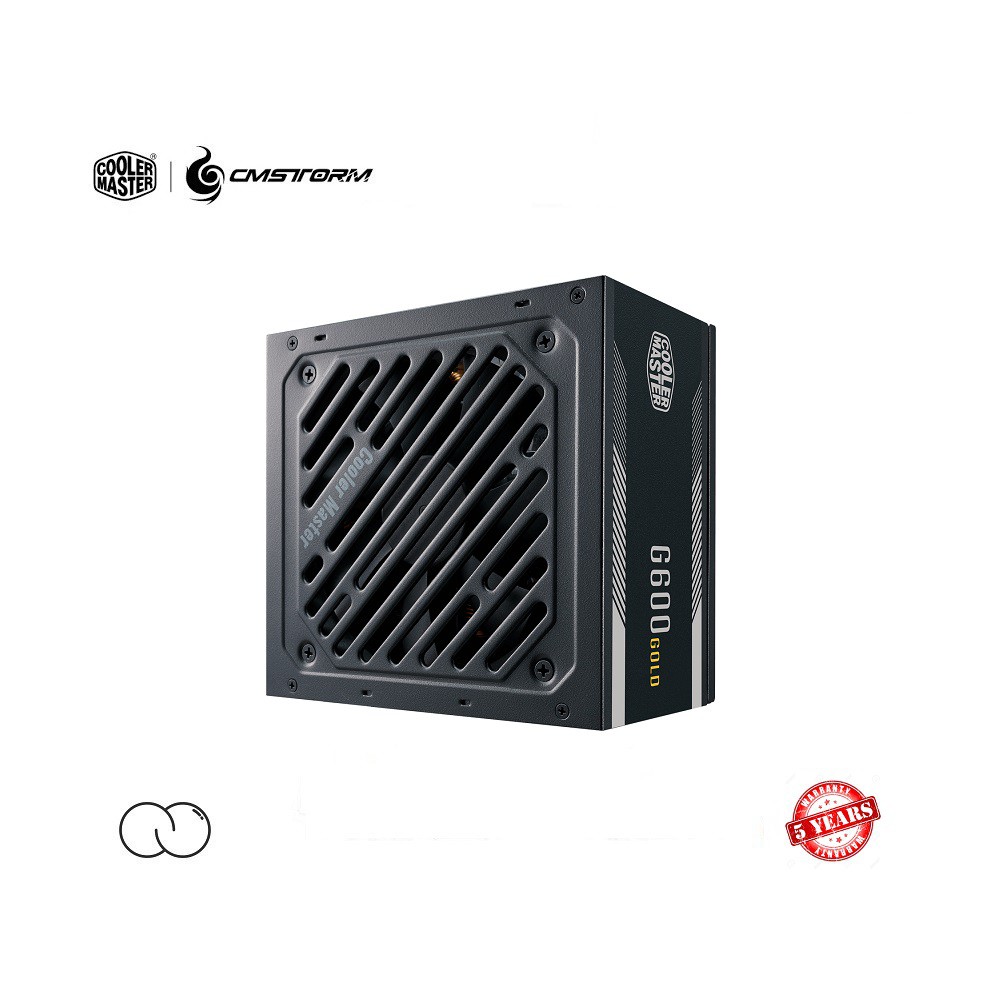 Cooler Master G600 80Plus Gold 600w ATX Power Supply / 600watts 80 ...