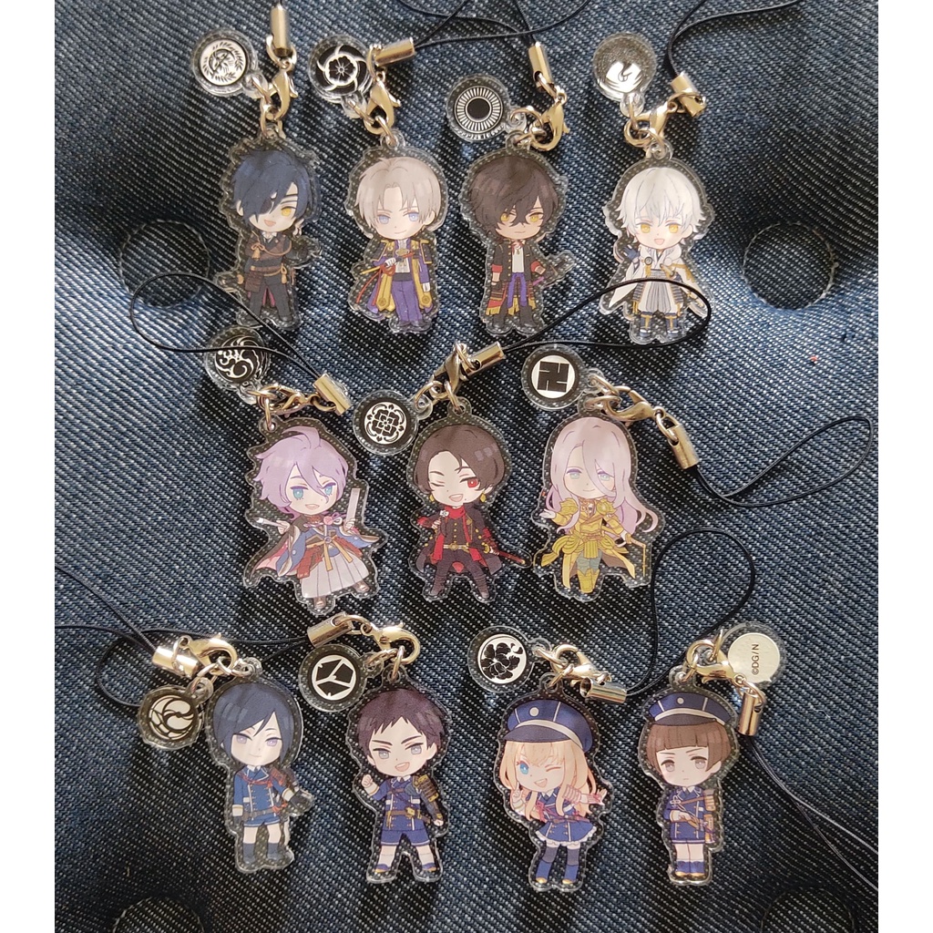 Genuine Official TOUKEN RANBU Chibi Touken Danshi Strap Collection ...