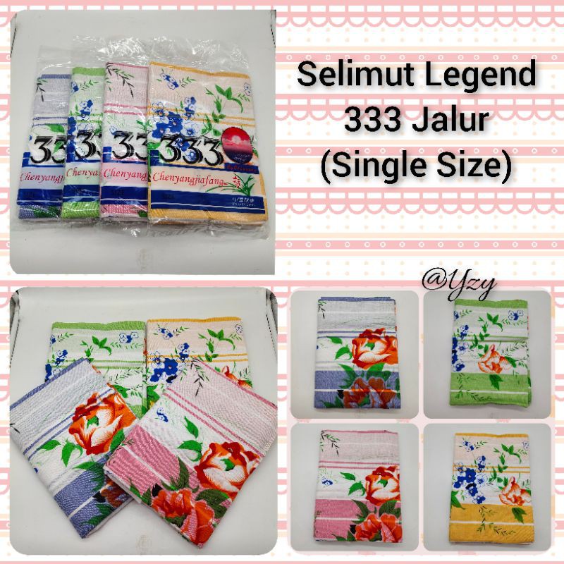 Selimut Legend 333/AAA Jalur (Single Size) | Shopee Malaysia