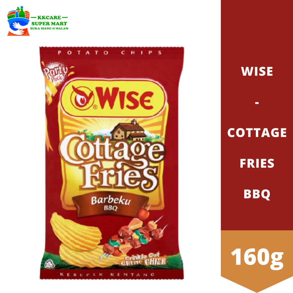 Wise - Cottage Fries BBQ - 160g | Shopee Malaysia