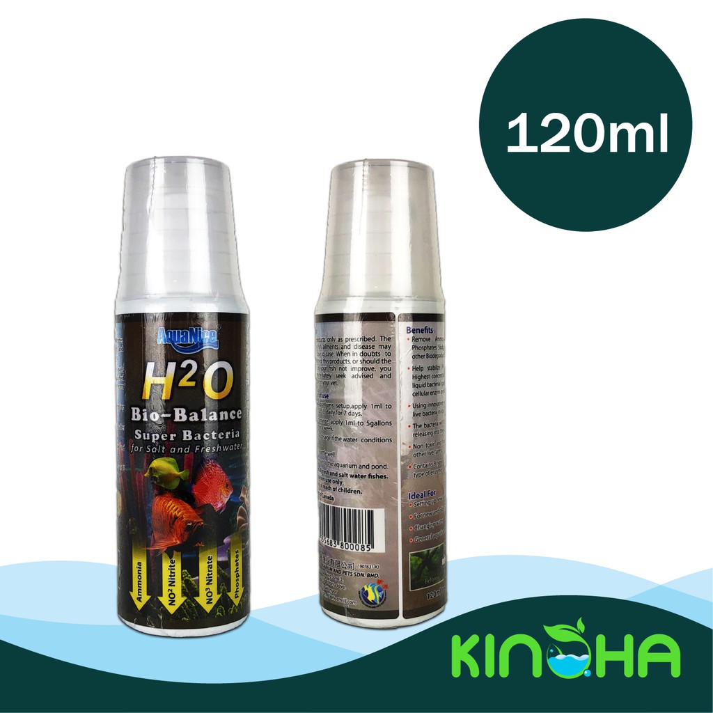 AquaNice H2O Bio-Balance Super Bacteria (120ml) | Shopee Malaysia