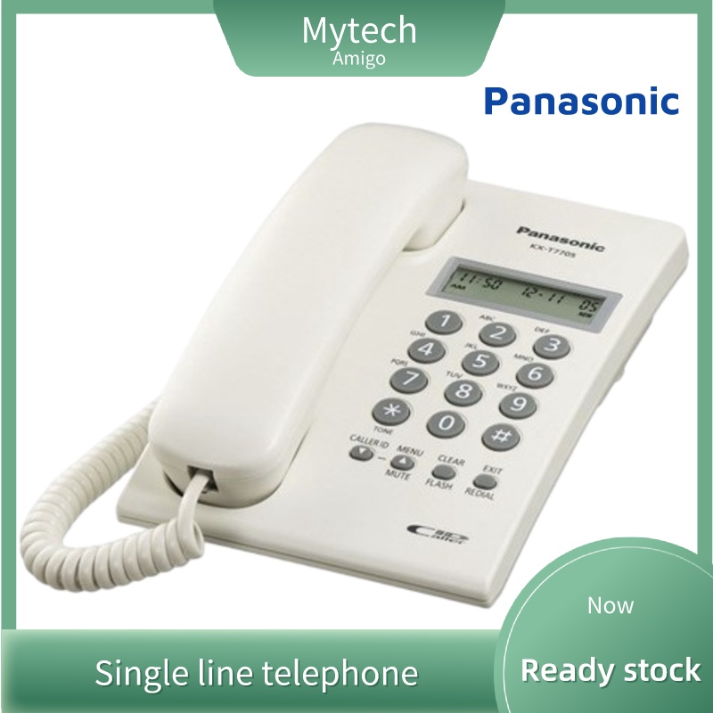 Telefon Rumah Panasonic Home Telephone phone KX-TS500ML KXT7703 T7703 7703 KX-T7703X L019 Single ...